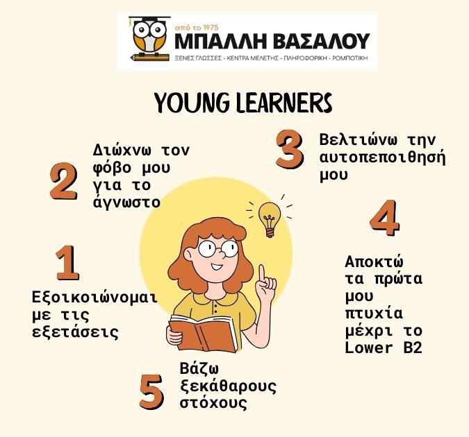 Μπαλλή-Βασάλου Εξετάσεις Young Learners - ΜΠΑΛΛΗ ΒΑΣΑΛΟΥ
